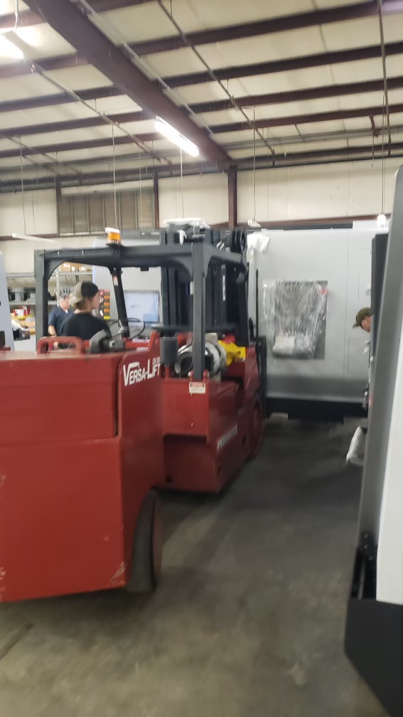 CNC Trucking Rigging Greer SC Doosan Machines