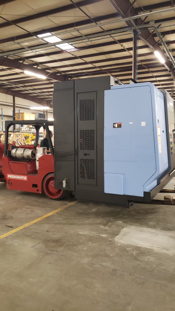CNC Trucking Rigging Greer SC Doosan Machines