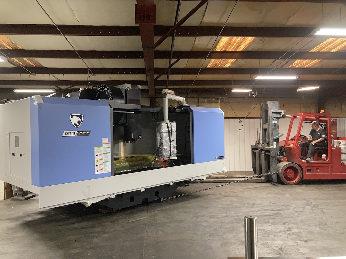 Transport Vertical Machining Center South Carolina